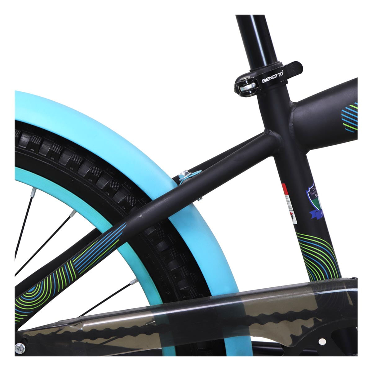 Bicicleta Infantil Benotto para Niño R20 1V Acero contra pedal Negro ...