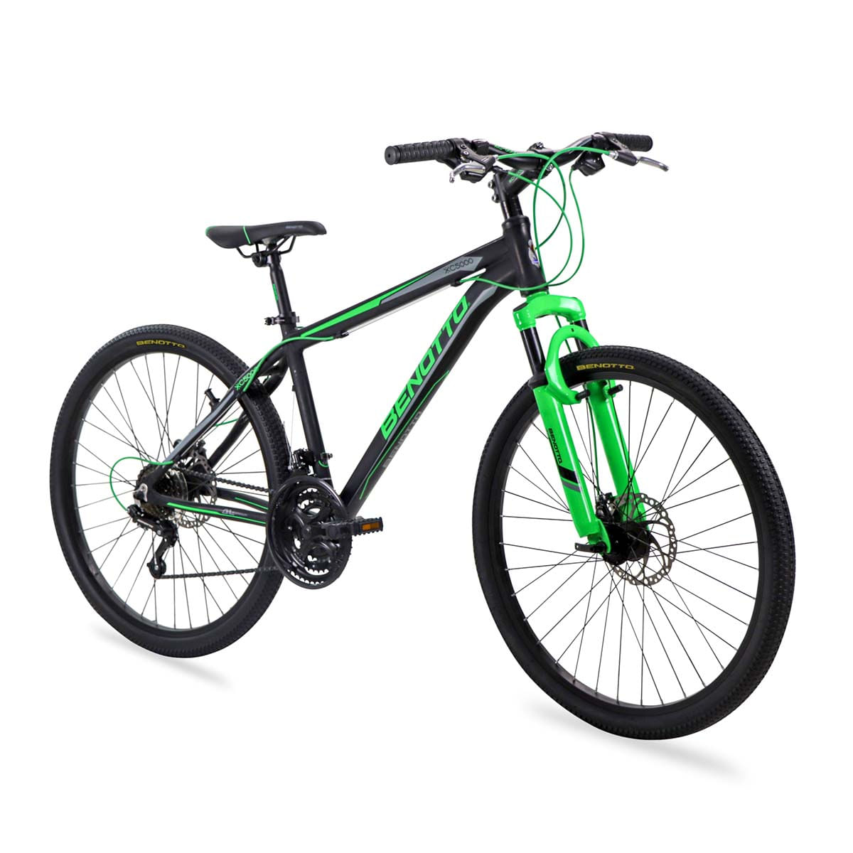 Bicicleta de Montaña Benotto Unisex R26 21V Talla Mm Aluminio Negro ...