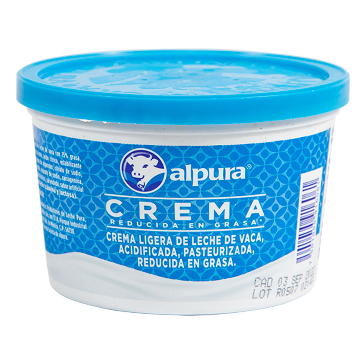 Crema Alpura Entera Reducida en Grasa 426ml | Chedraui Crema Alpura Entera Reducida en Grasa 426ml | Chedraui