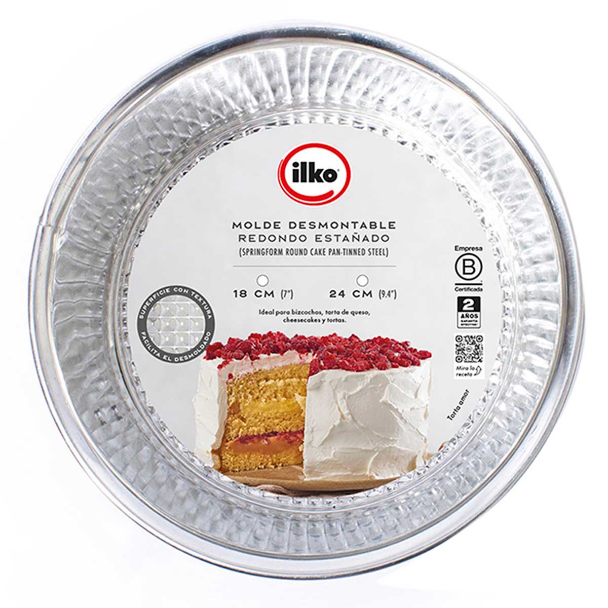 Molde 18 cm Ilko Redondo | Chedraui