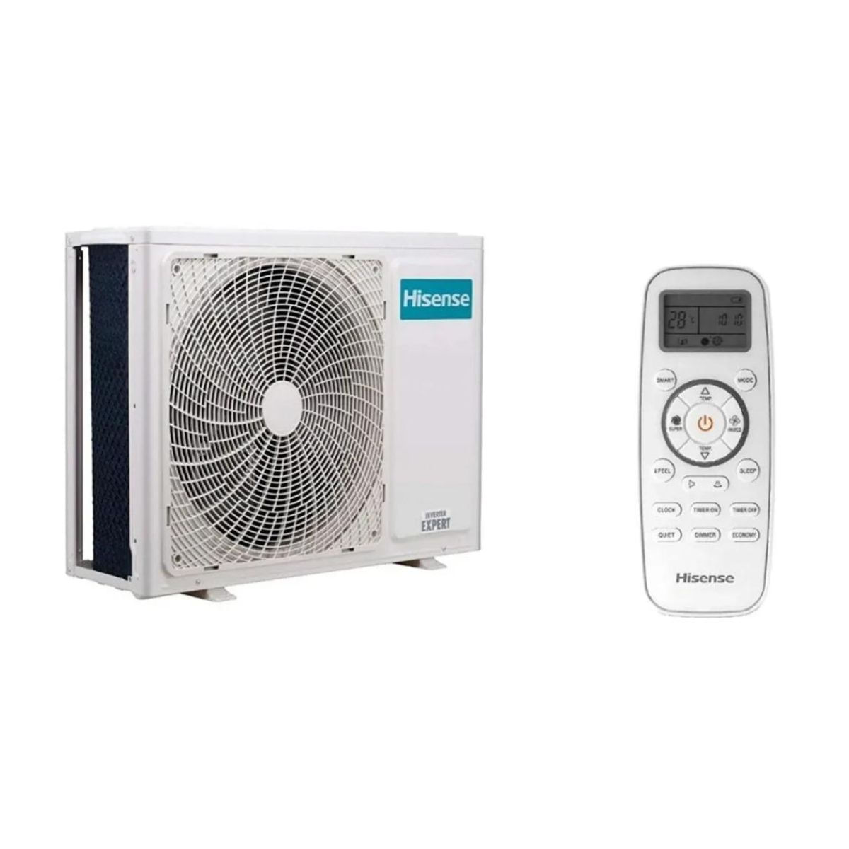 Aire Acondicionado Hisense Mini Split Inverter 1 Ton Frío y Calor 12000 ...