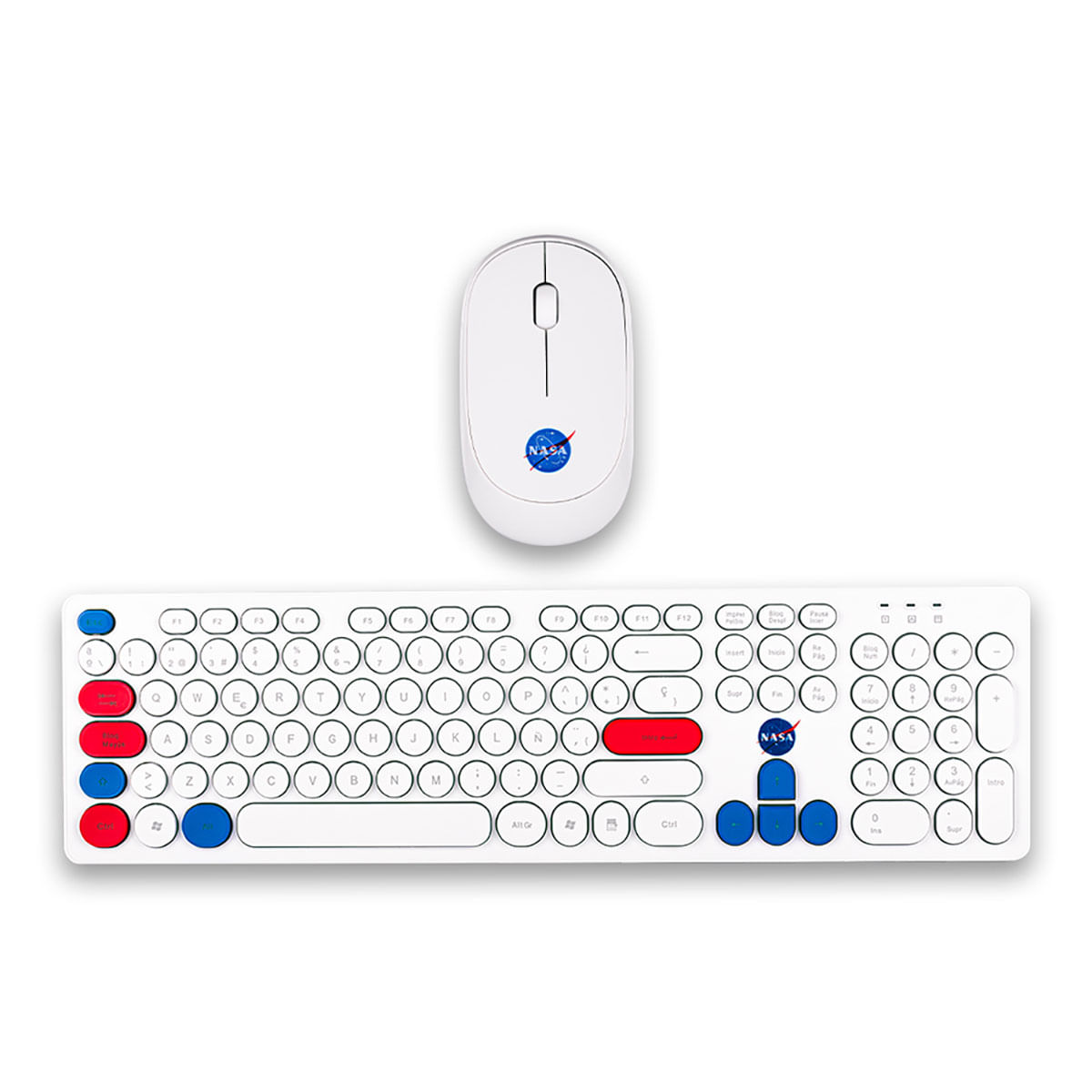 Combo Nasa Mouse y Teclado KM02 | Chedraui