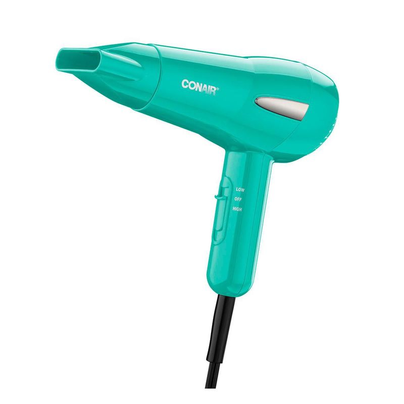 Secador de viaje kit complete color turquesa Conair Mod: CB245PPES