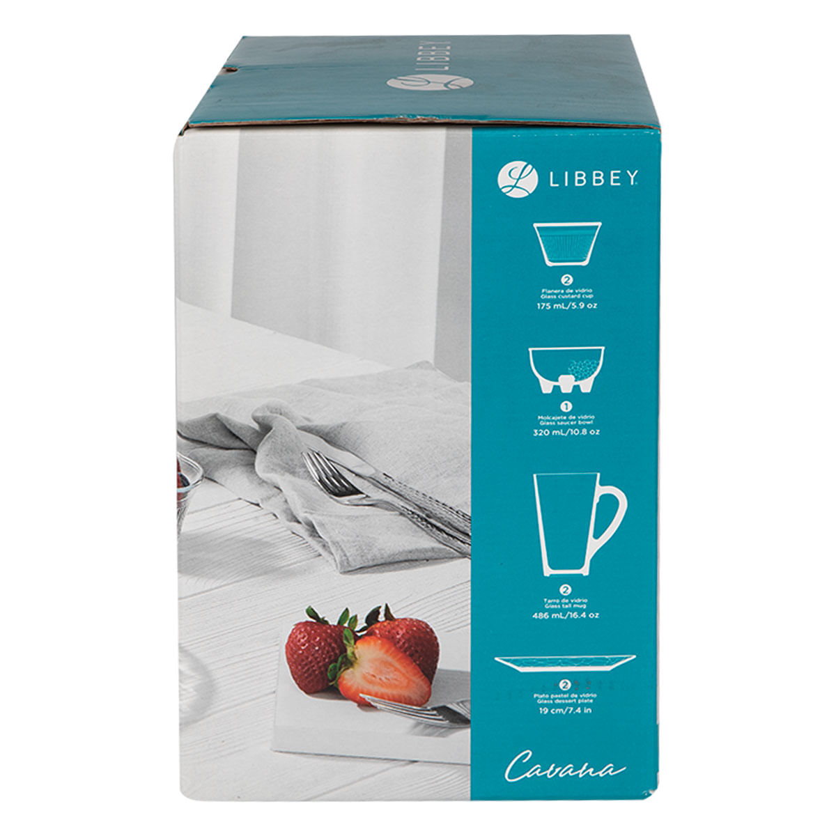 Juego Desayunador Libbey 7 Pz Cavana | Chedraui