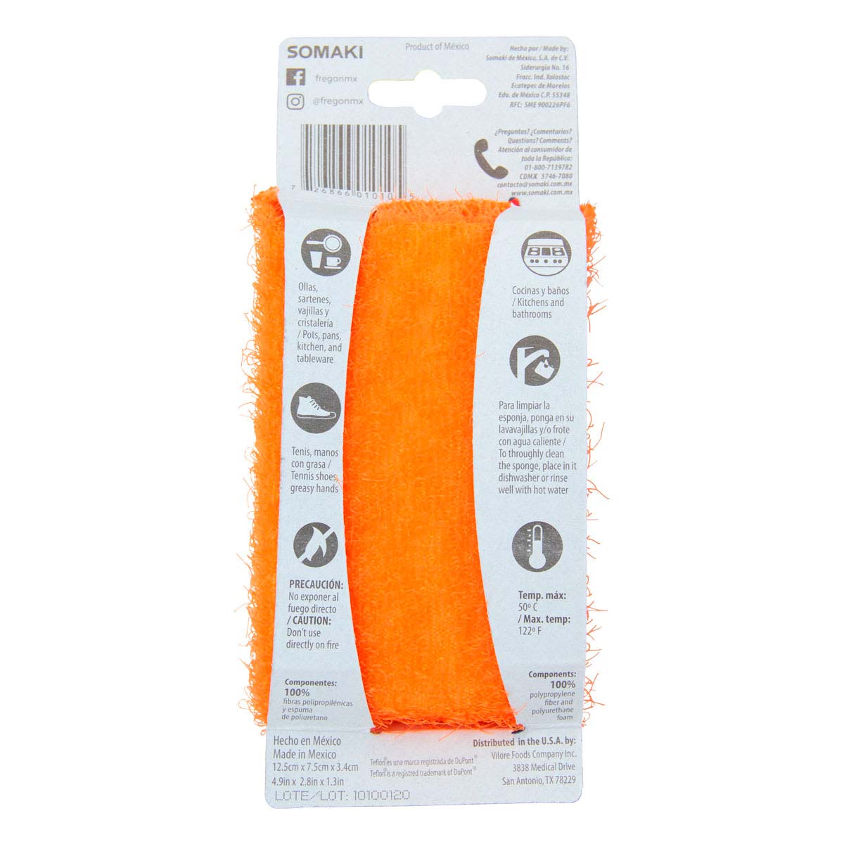 Fibra Multiusos Fregón 12.5cm x 7.5cm | Chedraui