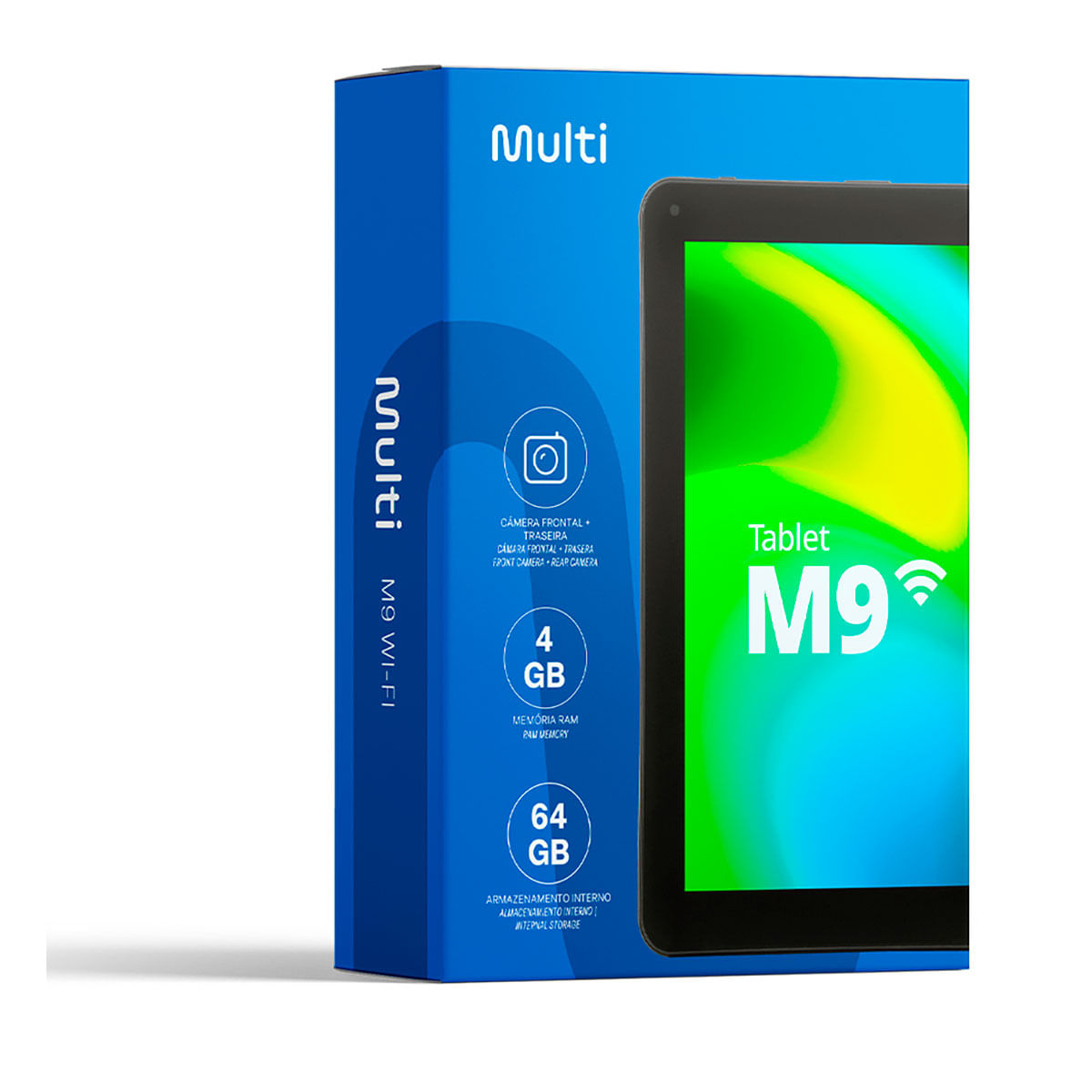 Tablet Multilaser 9 Pulgadas 64Gb Cámara Doble NB617 | Chedraui